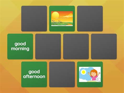 Greetings Memory Game Matching Pairs