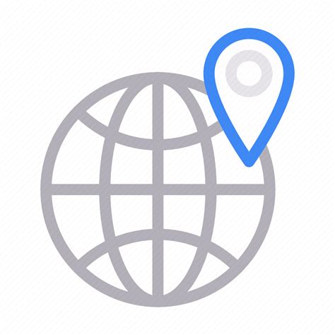 Earth Global Location Map World Icon Download On Iconfinder