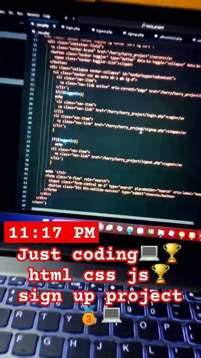 Sing Up Coding Html Css Js Tranding Shorts 🏆computer Youtube