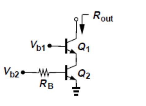 Solved Determine The Output Impedance Of The Following Chegg