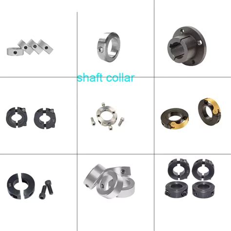China Dnw 20 8 5 Aluminum Alloy Separable Fixed Ring Coupling Shaft Collar Axial Load