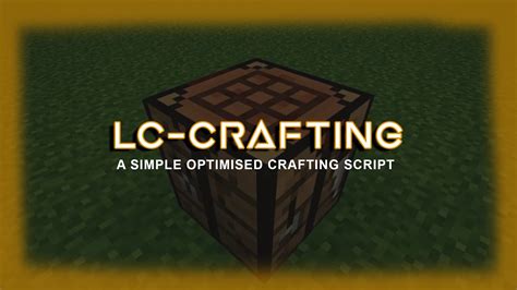 PAID QB LC Crafting XP Based Easy To Use Crafting Script FiveM Releases Cfx Re Community