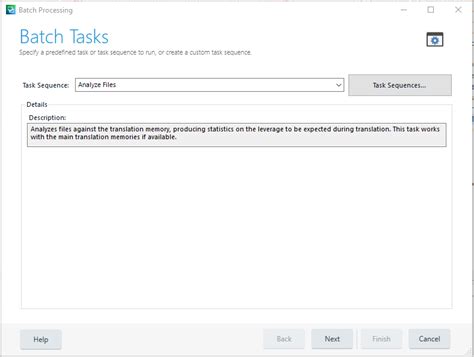 Batch Tasks Overview