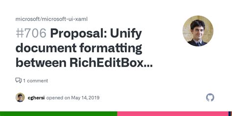 Proposal Unify Document Formatting Between Richeditbox And Richtextblock · Issue 706