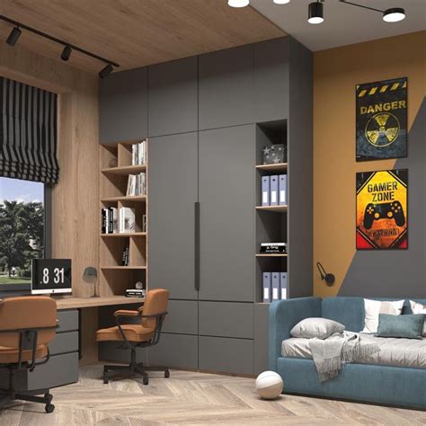 Дизайн детской комнаты для мальчиков Комната для мальчика дизайн Дизайн детской комнаты