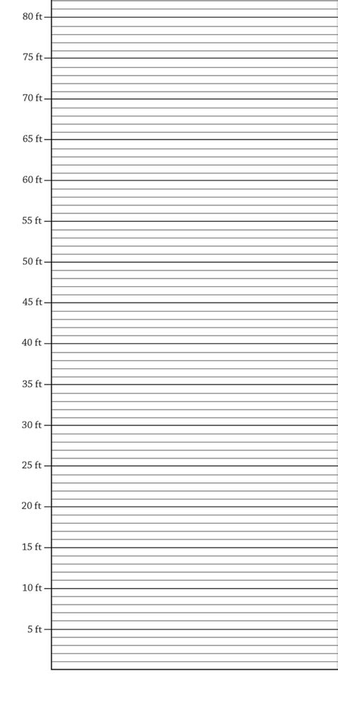Height Chart Template