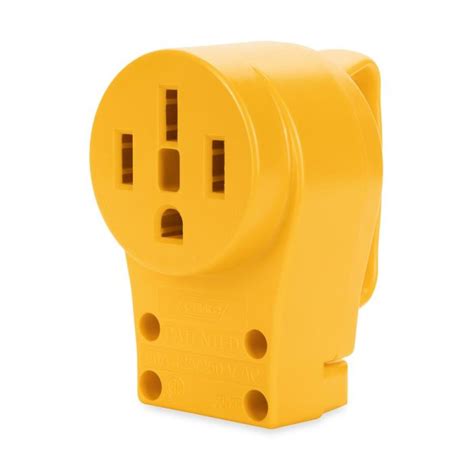 Camco Power Grip 50 Amp Female Connector Body Replacement Receptacle