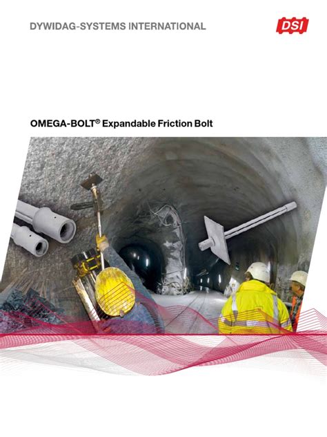 Dsi Underground Omega Bolt Expandable Friction Bolt Ru Pdf