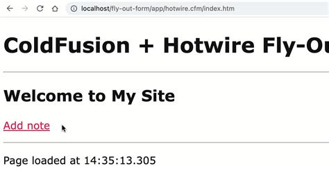 Rendering A Fly Out Form Panel Using Turbo Frames With Hotwire And