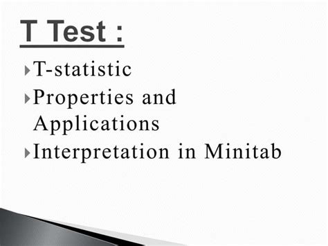 Hypothesis And T Tests Pptx