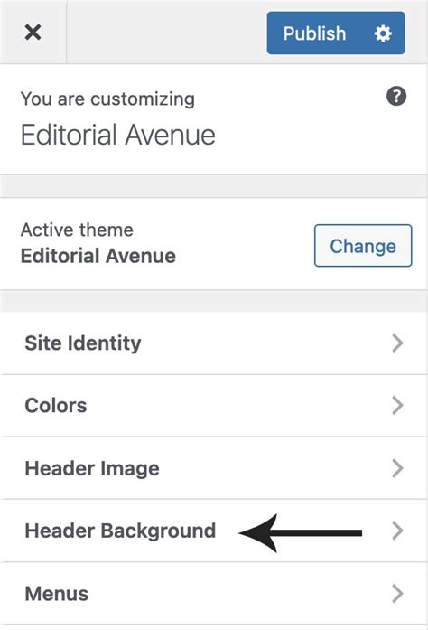 How To Change The Header Background Studio Mommy Support Page