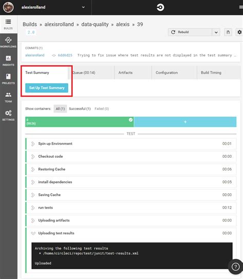 Python Test Summary Not Populated With Test Results In Circleci