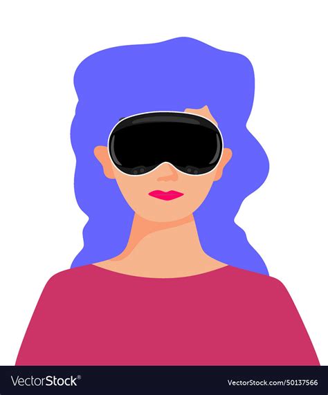 people using spatial computing devices royalty free vector