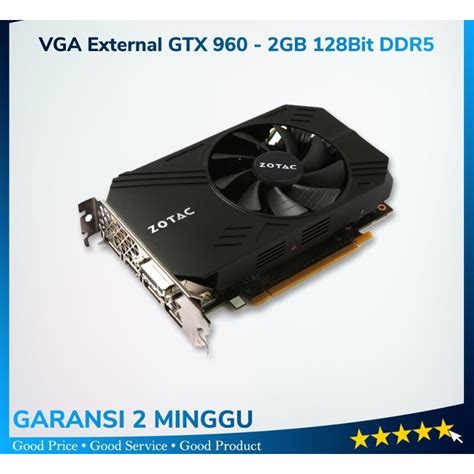 Jual Vga Pci Express Vga External Gtx Pin Power Gb Bit Ddr Second Shopee Indonesia
