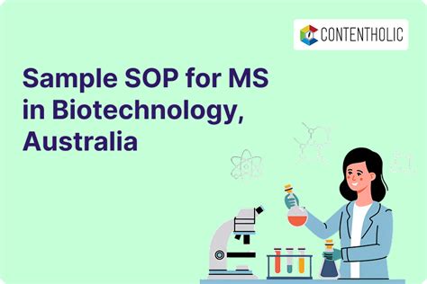 Sample SOP For MS In Biotechnology Australia Contentholic