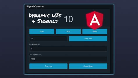 Heavily Dynamic Uis With Angular Signals By Erxk Itnext