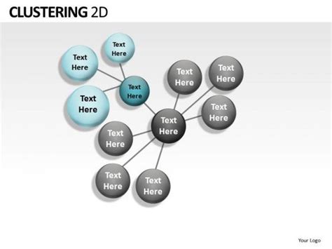 Sales Network Clustering D Powerpoint Slides And Ppt Diagram Templates