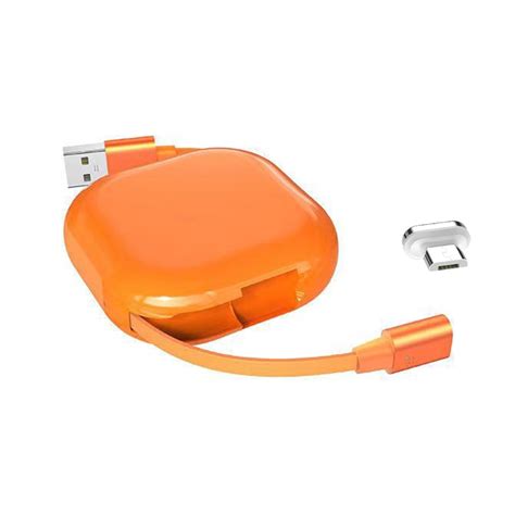 Bottone 100cm Magnetic Usb To Micro Usb Data Line Efficient Micro Usb