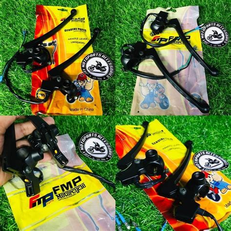 Universal Brake Lever With Brake Switch 2pcs Shopee Malaysia