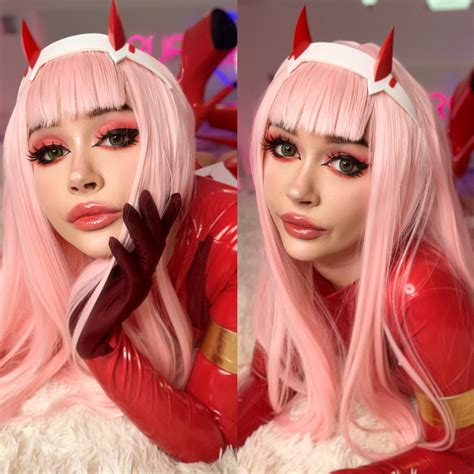 Zero Two From Darling In The Franxx Purple Bitch R Cosplaynsfw
