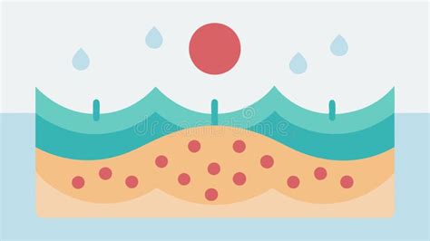 Protective Shield An Image Of Skin With A Protective Layer Made Of Exosomes Enveloping It