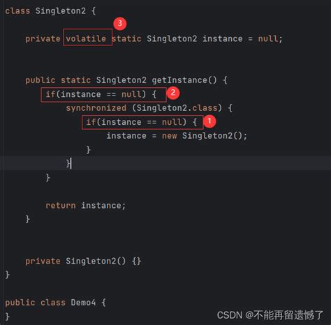 JavaEE多线程案例 单例模式