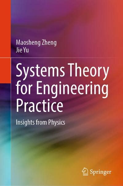 Systems Theory For Engineering Practice Springer Ebook Pdf Buku