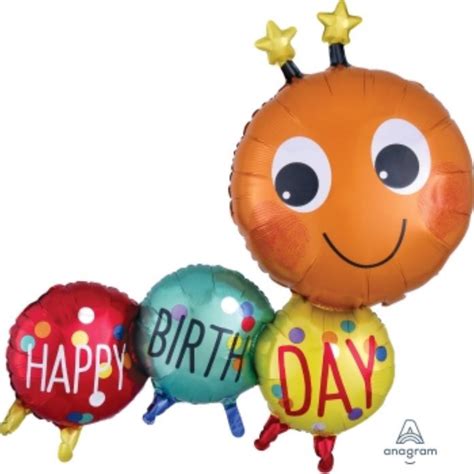 Happy Birthday Bug Party Balloons