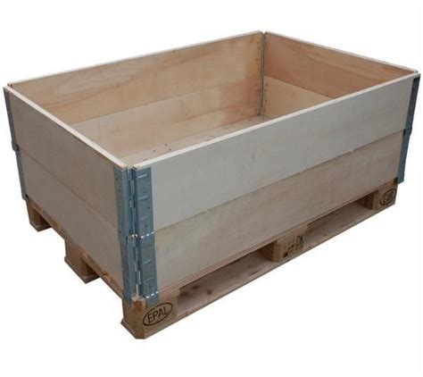 Custom Wooden Box Packaging Stackable Wooden Packing Crates In Transit