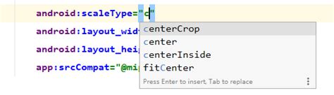 android中imageview控件scaletype属性详解 android scaletype centerinside csdn博客