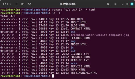 Rename A Command Line Tool For Renaming Multiple Files In Linux