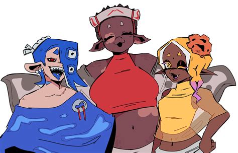 Shiver Frye And Big Man Splatoon And More Drawn By Tripledip Danbooru