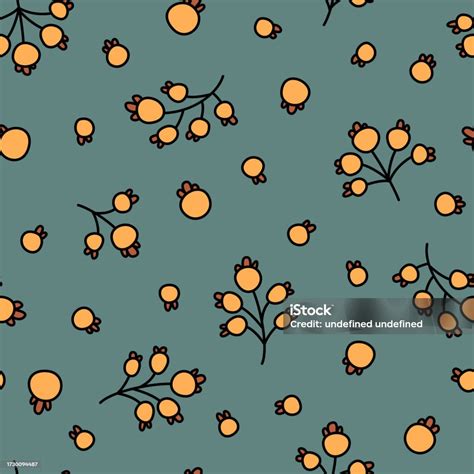 열매와 벡터 원활한 패턴입니다 포장지 직물 벽지 및 배경을 위한 귀여운 디자인 0명에 대한 스톡 벡터 아트 및 기타 이미지 0명 겨울 계절 Istock