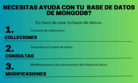 Creacion De Consultas Y Modificasiones En Tu Base De Mongodb By