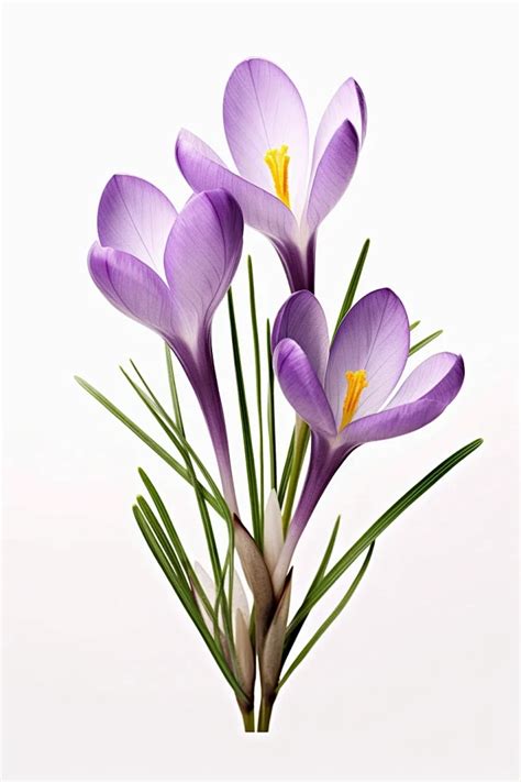 绘画素材：番红花 小红书 花瓣网