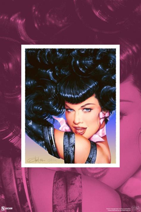 Bettie Pages Eyes Fine Art Print By Olivia De Berardinis Olivia De