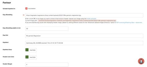Header Not Visible On Invoice Packing Slips