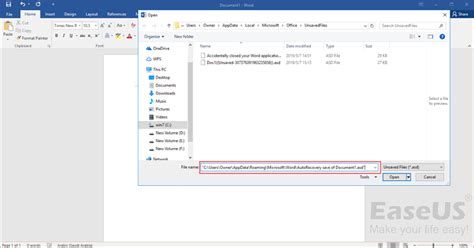 How To Recover Unsaved Word Document Official Help In 2024
