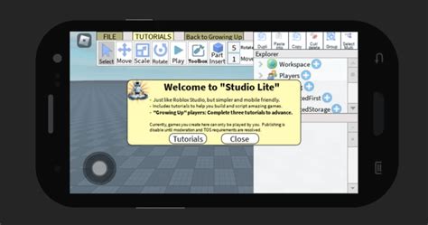 Estudio Lite Roblox