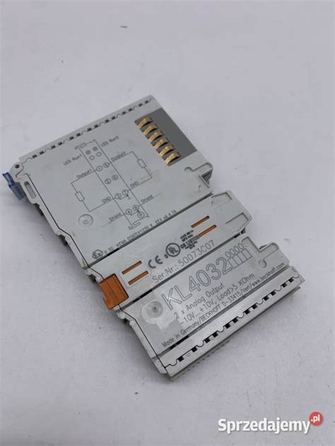 Beckhoff Kl4032 Io Module Warszawa Sprzedajemy Pl