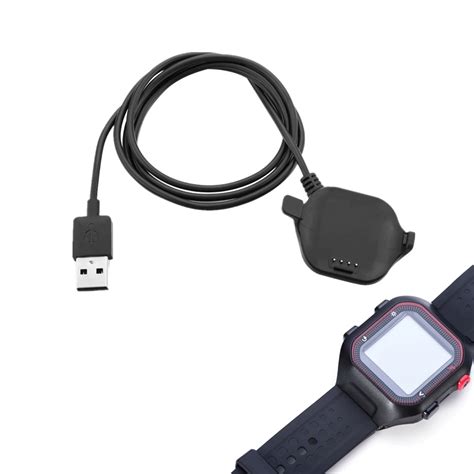 Usb Data And Charging Cable Cradle Dock Charger For Garmin Forerunner 25