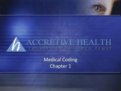 Ppt Medical Coding Chapter 1 Powerpoint Presentation Free Download Id5596177