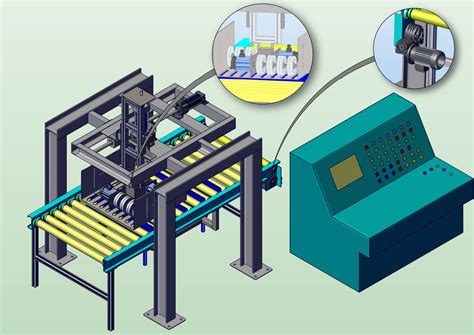 B1191 可复用过滤器外壳清理流水线solidworks 2016模型图纸下载 懒石网