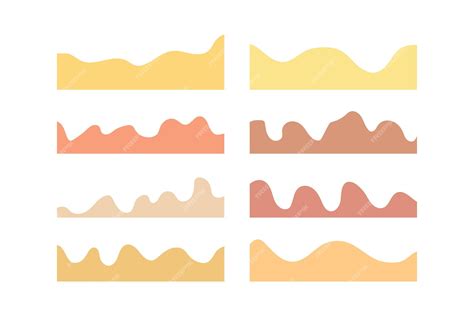 Premium Vector Shape Wave Premium Vector