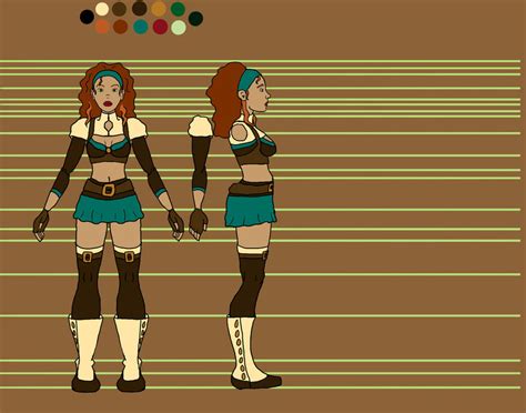 Character Front Side View By Jadehalliwell On Deviantart