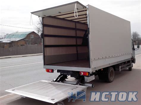 Гидроборта (грузоподъемные борта)