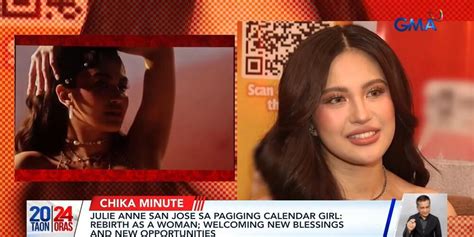 Julie Anne San Jose On Being Ginebras 2025 Calendar Girl Para Siyang Naging Rebirth As A