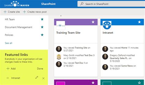 Ways To Organize Links In SharePoint SharePoint Maven