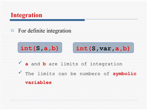 Symbolic Math In Matlab For Engineers Pptx