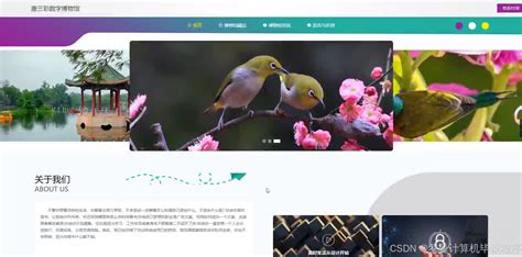 2025毕设springboot 唐三彩数字博物馆论文源码 Csdn博客